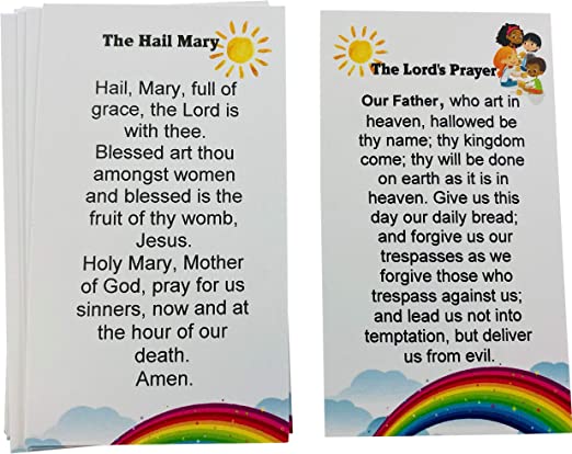 Padre nuestro y ave maria en ingles ※ - Iluminación Digital